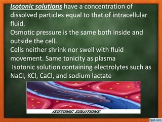 Electrolyte introduction | PPTX