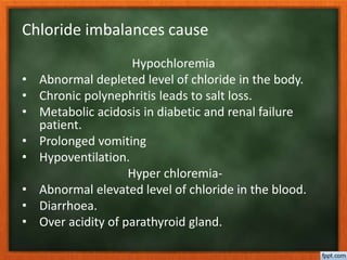 Electrolyte introduction | PPTX