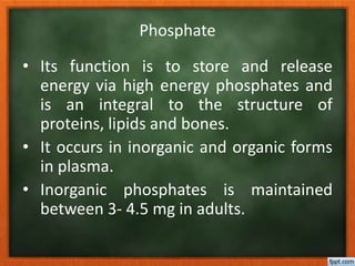 Electrolyte introduction | PPTX