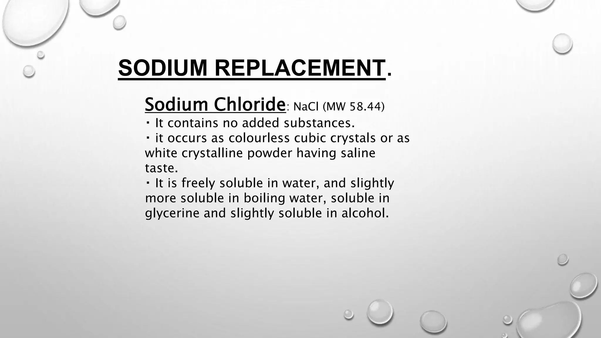 Electrolyte replacement therapy by nilesh sharma | PPTX