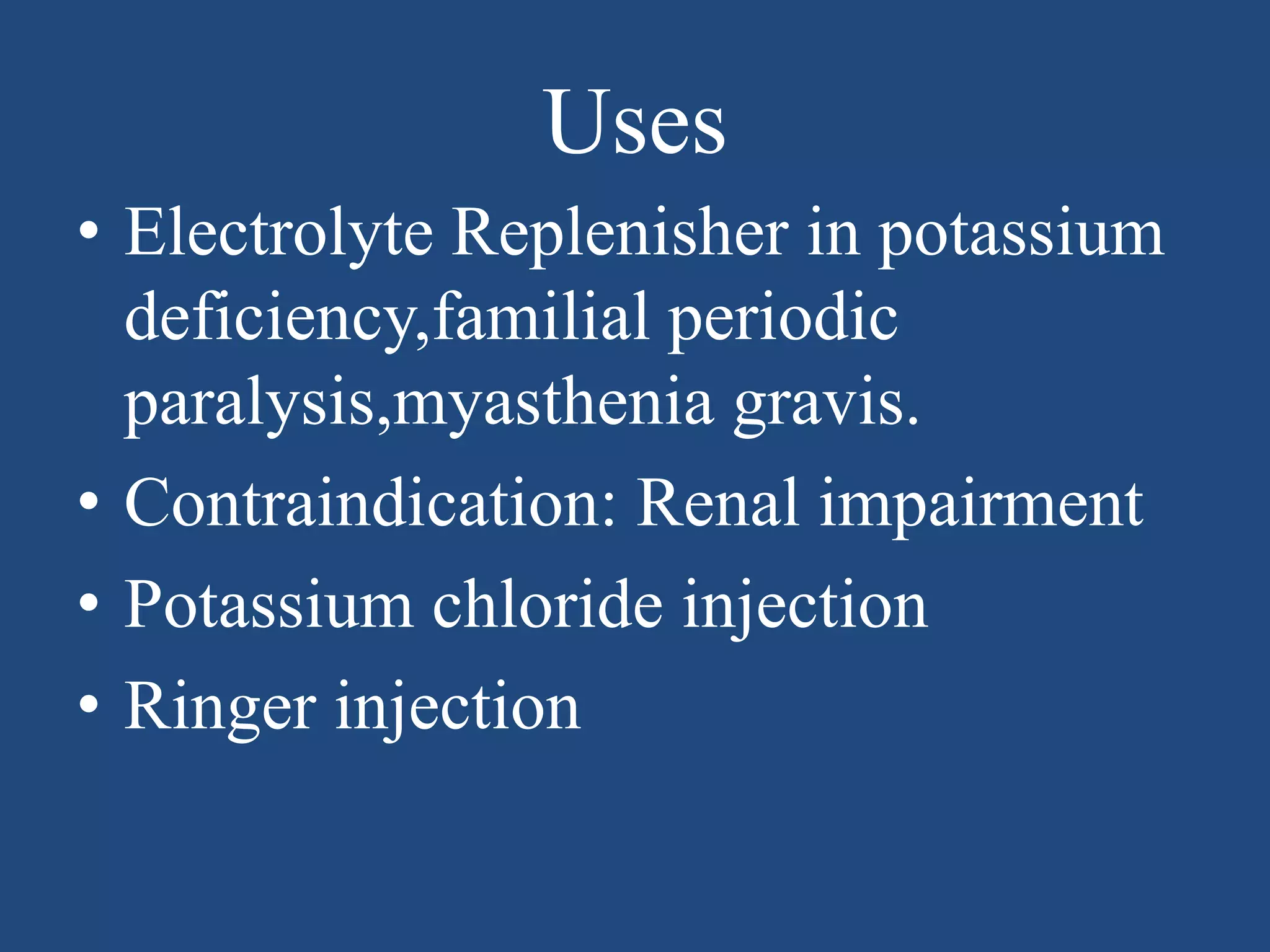 Electrolyte replenishers | PPTX