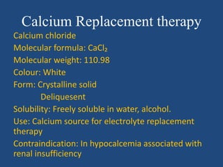 Electrolyte replenishers | PPTX