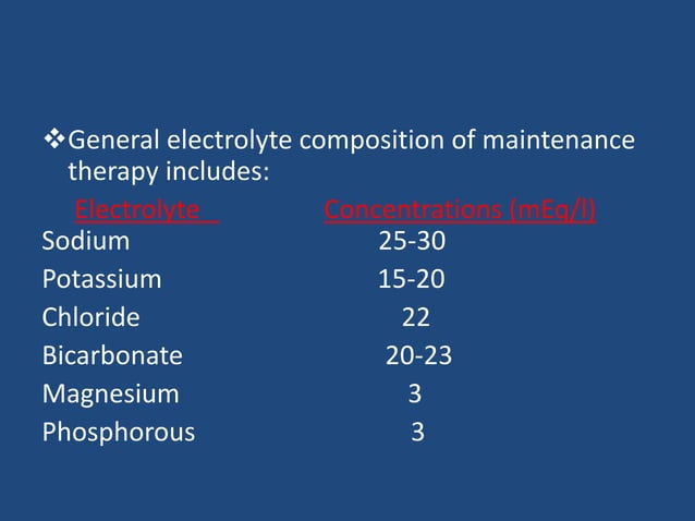 Electrolyte replenishers | PPTX | First Aid | Injuries