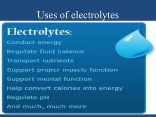 Electrolyte replenishers | PPTX