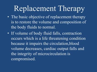 Electrolyte replenishers | PPTX