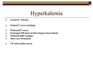 Electrolyte Imbalance and EKG Changes | PPT