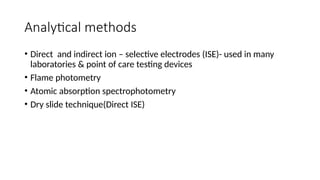 Electrolytes and analytical methods.pptx