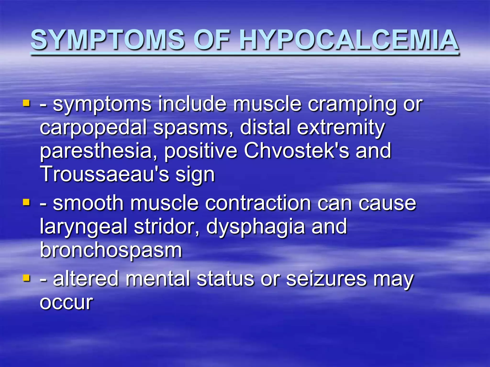Electrolytes imbalance and ECG changes presentation 2005 | PPTX