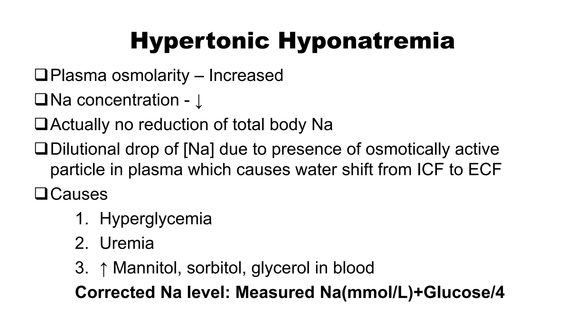 Major Electrolytes & Their Homeostasis Part-1 | PPTX