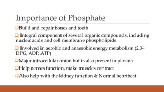 Major Electrolytes & Their Homeostasis Part-2 | PPTX