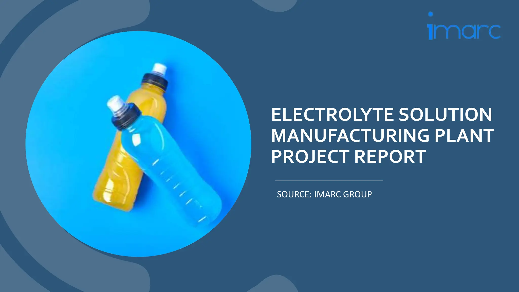 Detailed Project Report on Setting up a Electrolyte Solution ...