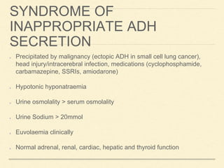 Common Electrolyte Abnormalities in Emergency Medicine | PPTX