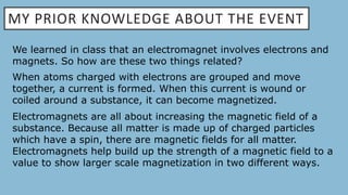 Making an electromagnet by Stephen DeMeo | PDF