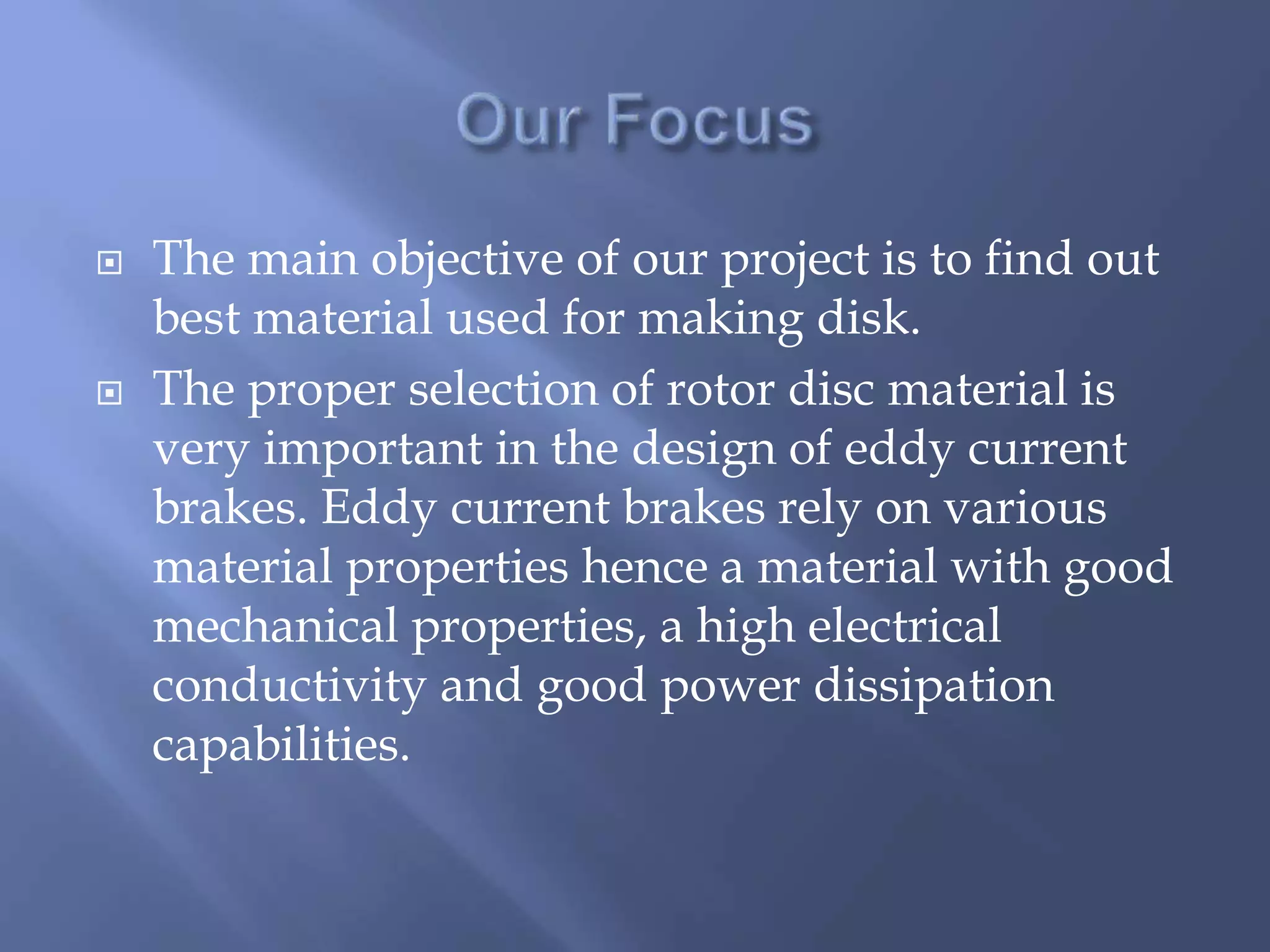 Electromagnetic braking system ppt | PPTX