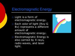Electromagnetic Energy Definition