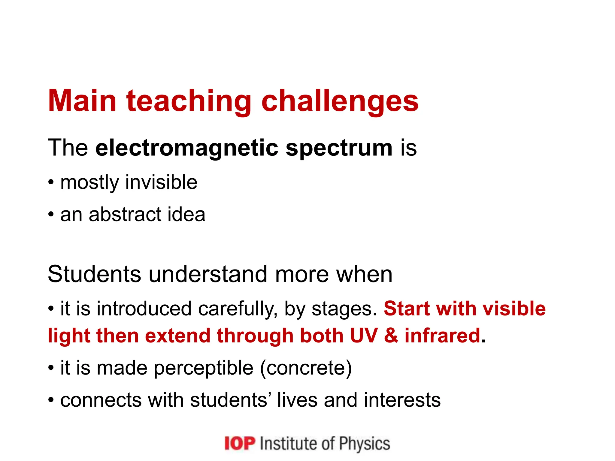 Electromagnetic spectrum short ppt for students | PPT | Physics | Science