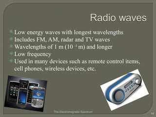 Electromagnetic-SpectrumElectromagnetic- | PPT | Physics | Science