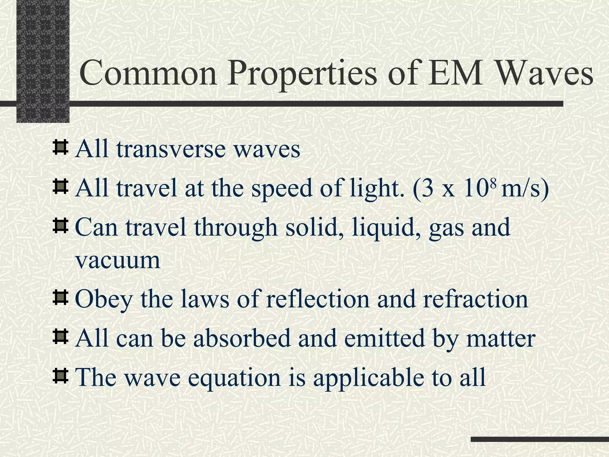 Electromagnetic waves | PPT