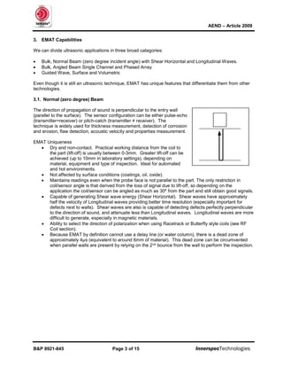 Electro-Magnetic Acoustic Transducers | PDF