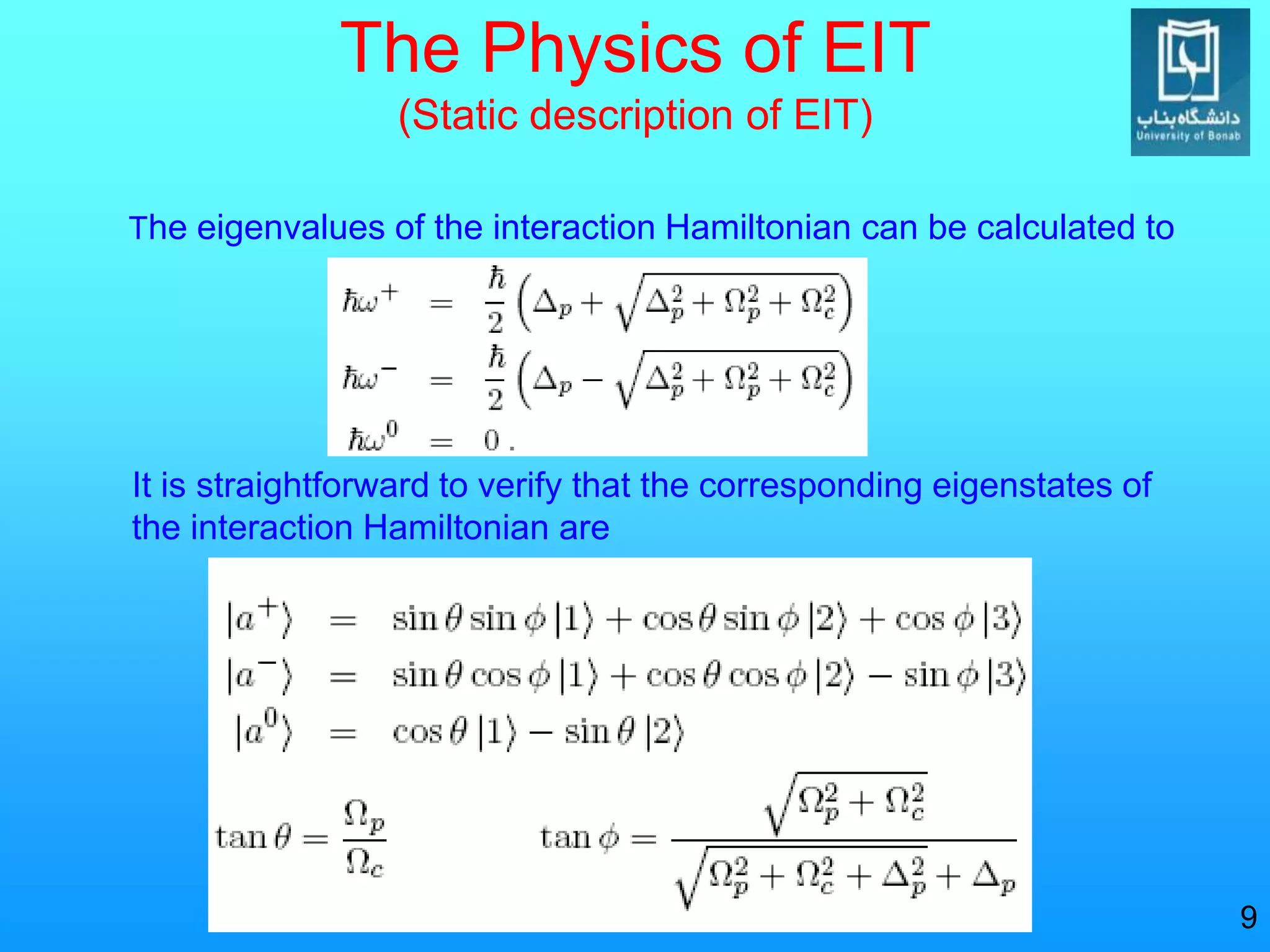 Electromagnetically induced transparency(eit) | PPTX