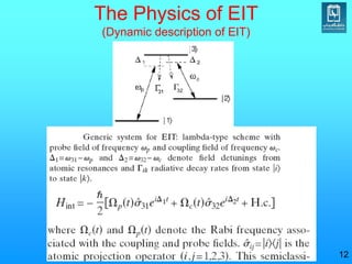 Electromagnetically induced transparency(eit) | PPTX