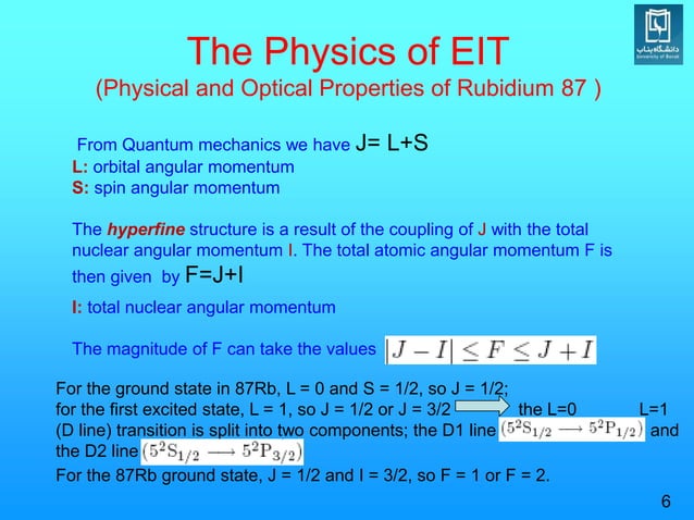 Electromagnetically induced transparency(eit) | PPTX | Physics | Science