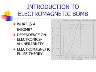 Electromagnetic bomb | PPT | Physics | Science