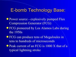 Electromagnetic bomb | PPT