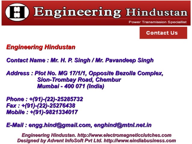 Electromagneticclutches | ODP