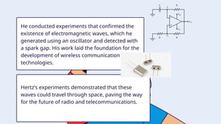 SCIENTIST WHO DISCOVERED ELECTROMAGNETIC WAVES | PPTX