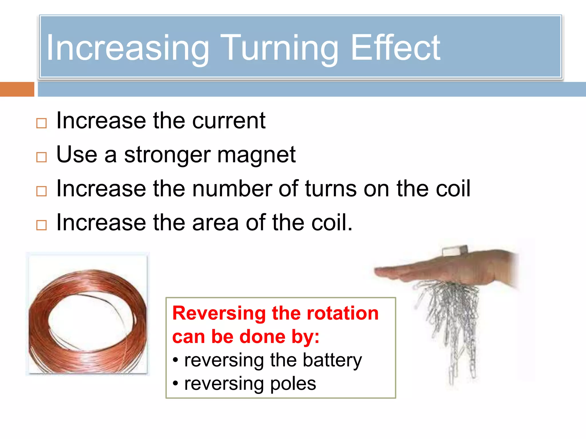IGCSE PHYSICS: Electromagnetic Effects | PPTX