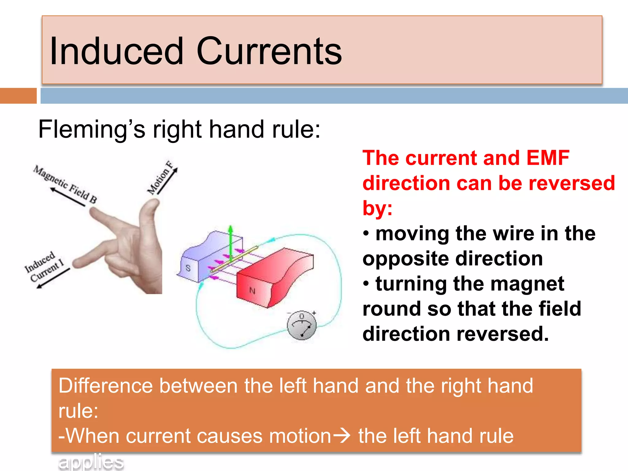 IGCSE PHYSICS: Electromagnetic Effects | PPTX