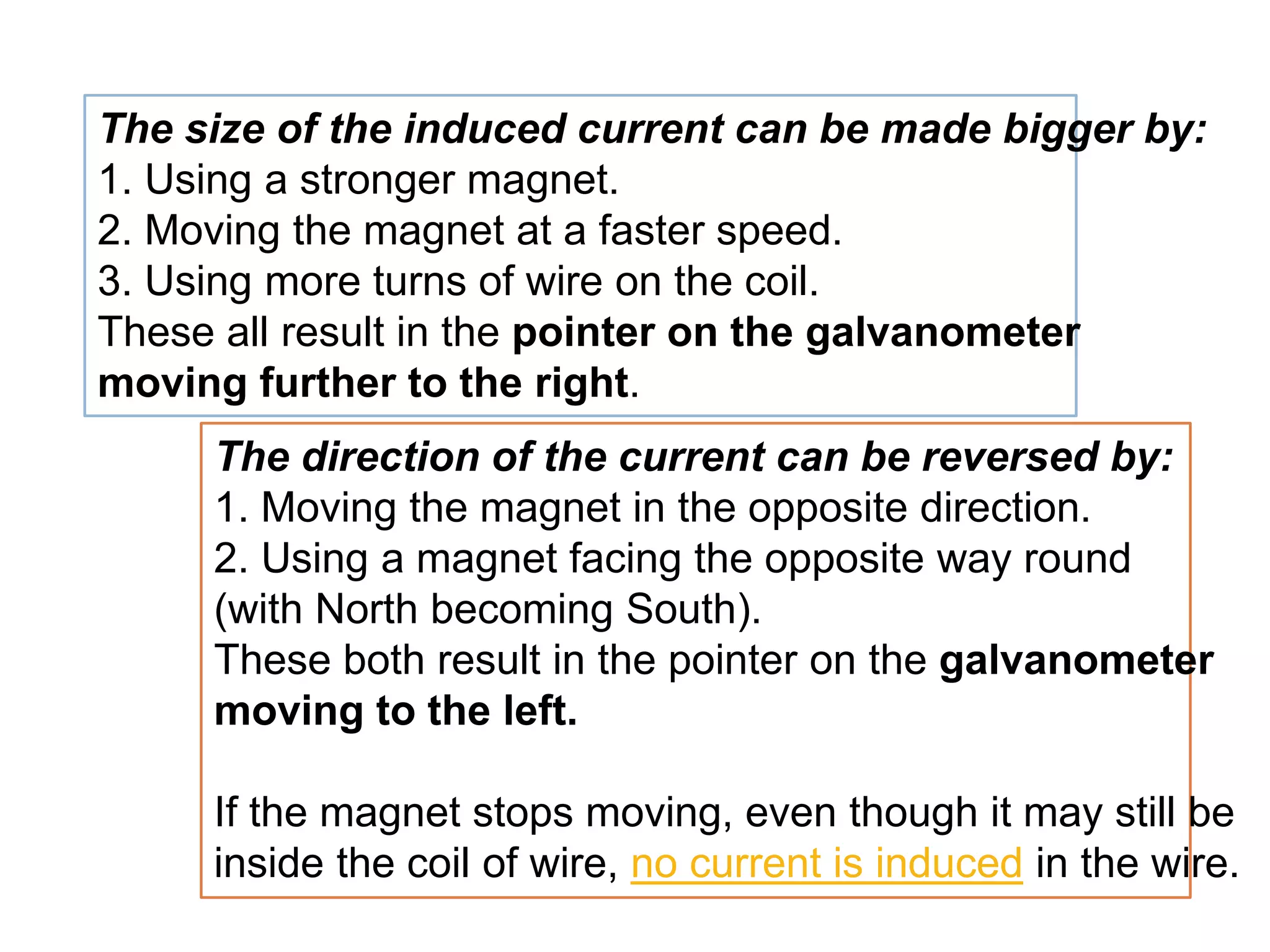 IGCSE PHYSICS: Electromagnetic Effects | PPTX