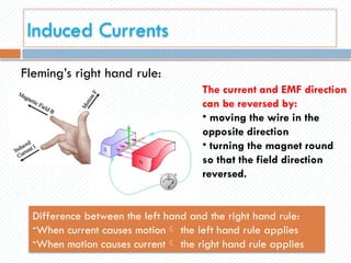 electromagneticeffects igcse mathemaricsv jhbhb | PPTX