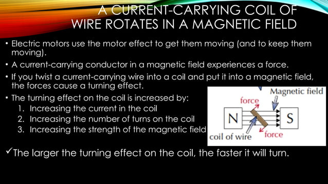 Electromagnetic effects PowerPoint Presentation | PPTX | Physics | Science