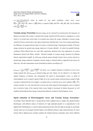Electromagnetic energy of vacuum and its conversion by energy efficient hydroxy gas generators | PDF