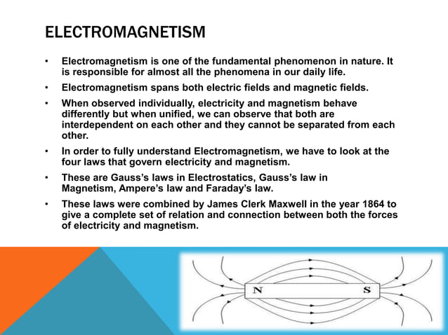 Electromagnetic field (emf) | PPTX