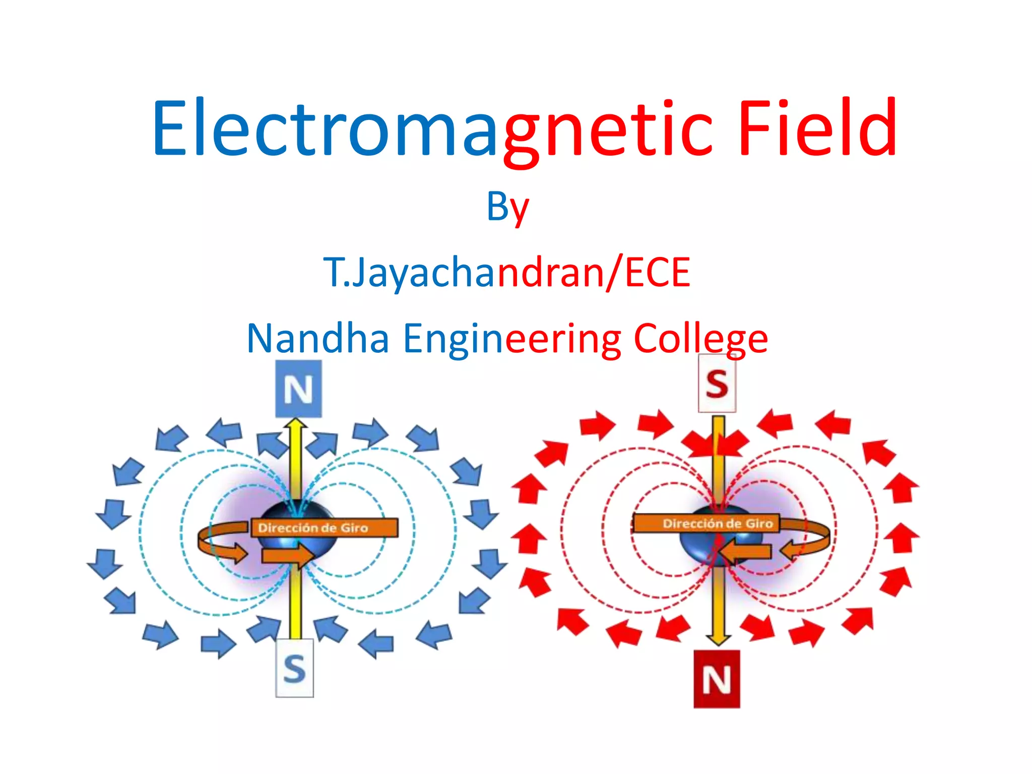 Electromagnetic field - (force & field) Static Electricity | PPT