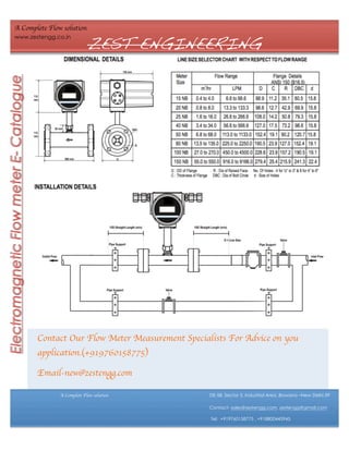 Electromagnetic flow meter | PDF