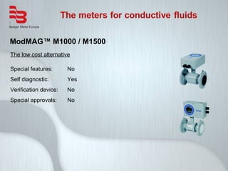 Electromagnetic Flow Meters Overview (Badger Meter) | PPT