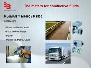 Electromagnetic Flow Meters Overview (Badger Meter) | PPT