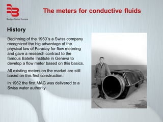 Electromagnetic Flow Meters Overview (Badger Meter) | PPT