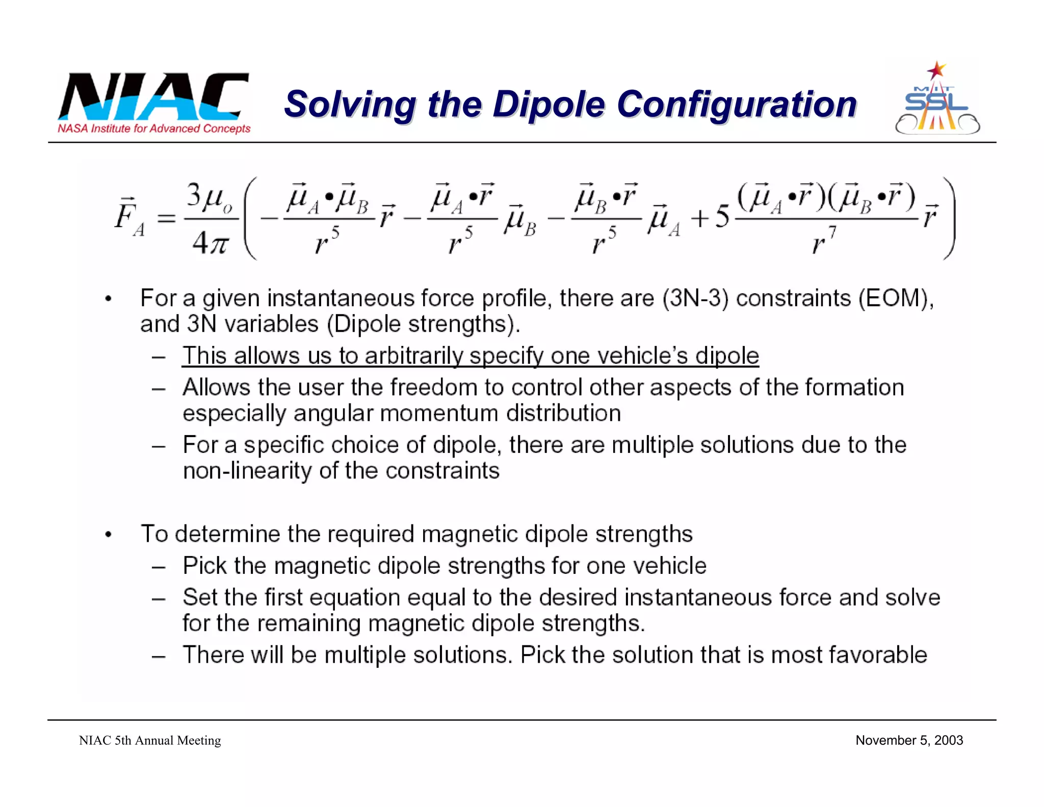 Electromagnetic formationflight | PPT | Free Download