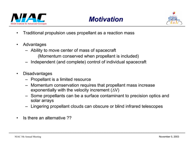 Electromagnetic formationflight | PPT