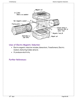 Electro magnetic induction | DOCX