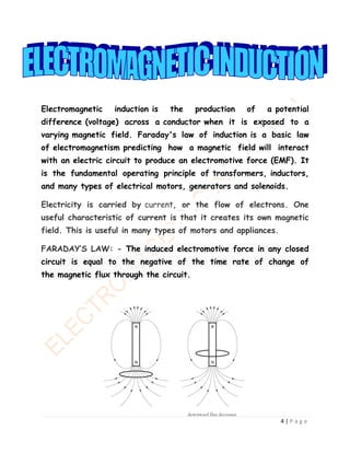 Electromagnetic induction | DOCX