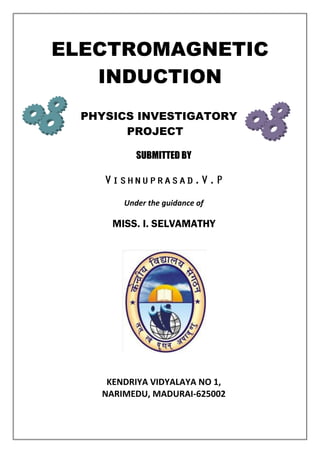 Electromagnetic induction | PDF