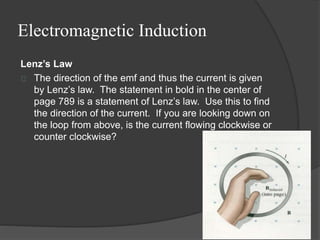 Electromagnetic induction | PPTX