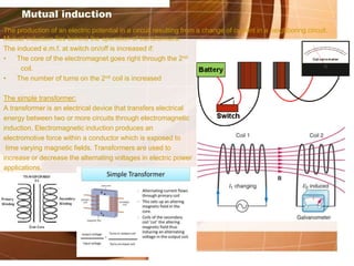 Electromagnetic induction | PPTX