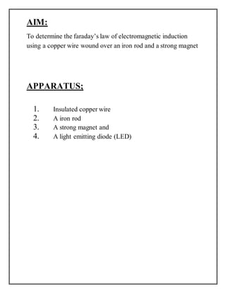 Electromagneticinduction | DOCX